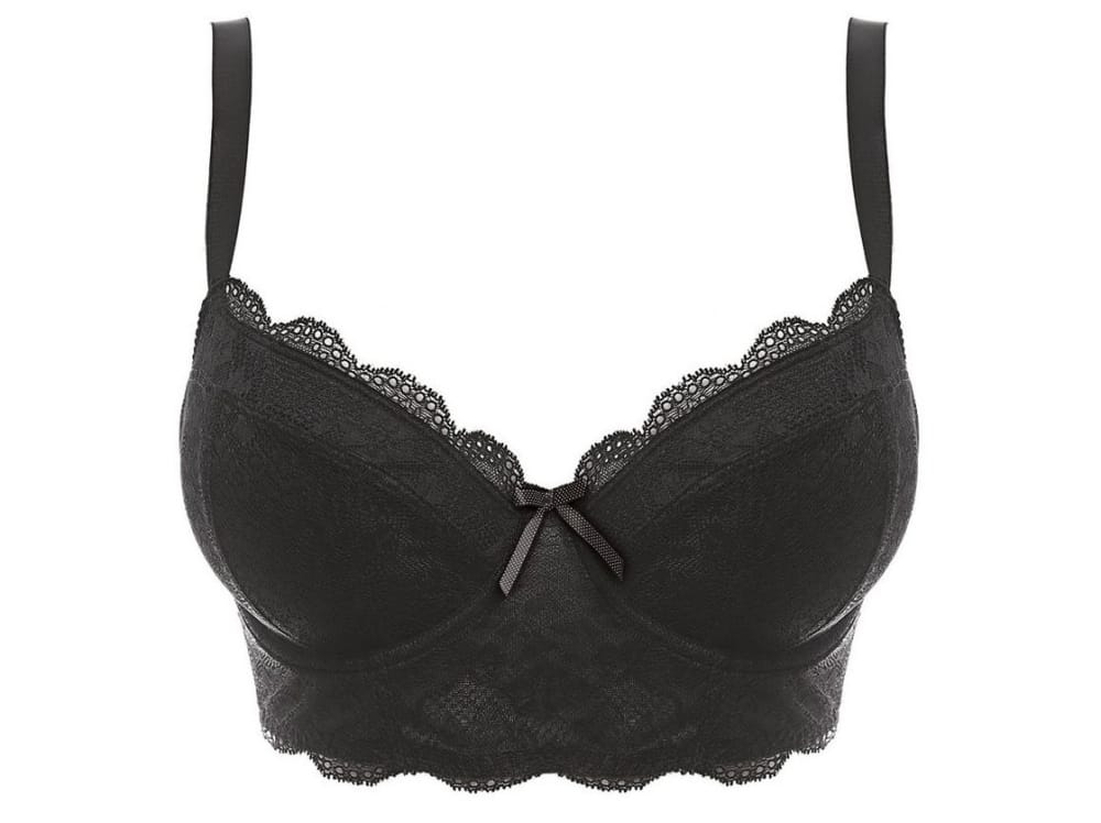 Freya Fancies Longline Bra Black | Lumingerie bras and underwear for ...